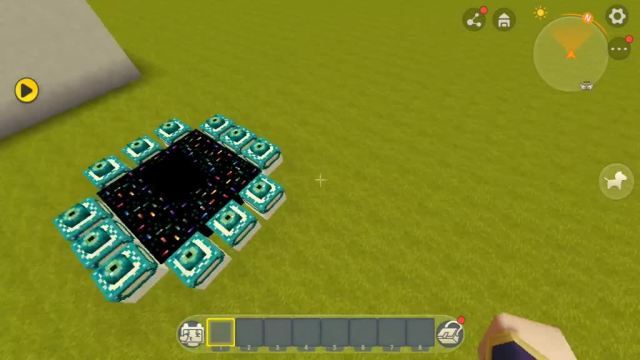 迷你世界:发现新版末地传送门,进去以后能前往游戏世界