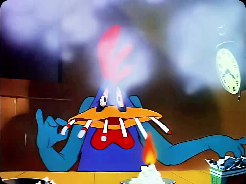 为了保住自己的小命,公鸡开始了复仇计划
 #动画片 #动画解说 #童年...