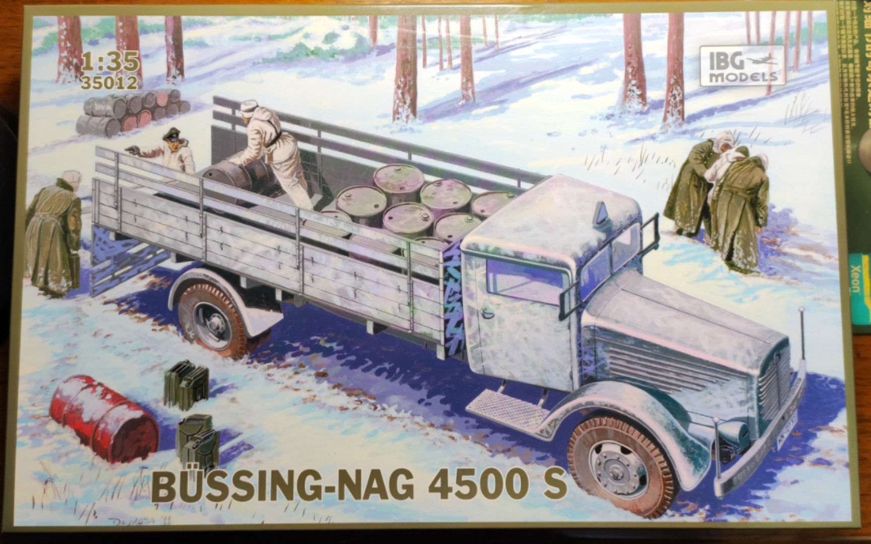 【模型测评】IBG 1/35 德军 4500S 军用卡车模型