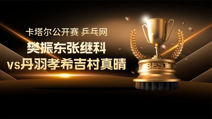 樊振东 张继科对战丹羽孝希 吉村真晴 乒乓球比赛视频