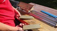 老外手动磨压刨平刨刨刀My Homemade 'PLANNER BLADE ...