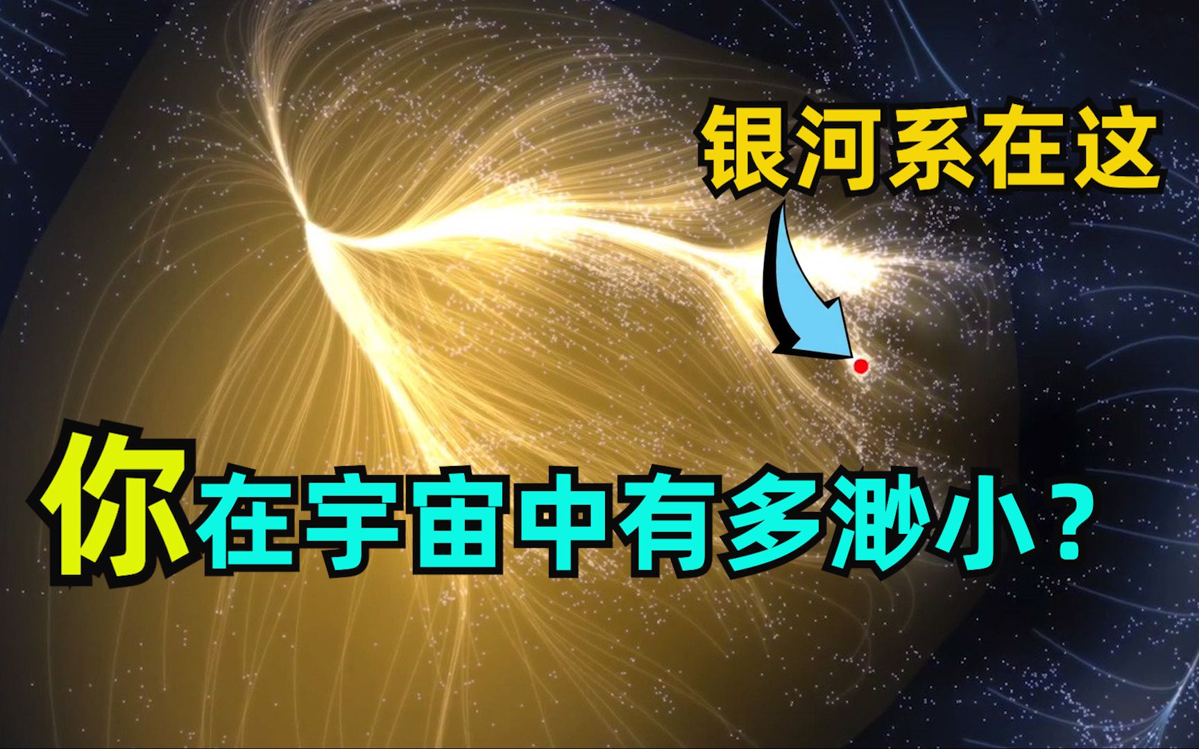 宇宙有多大?一个颠覆你认知的视频,对于宇宙,人类渺小意义在哪