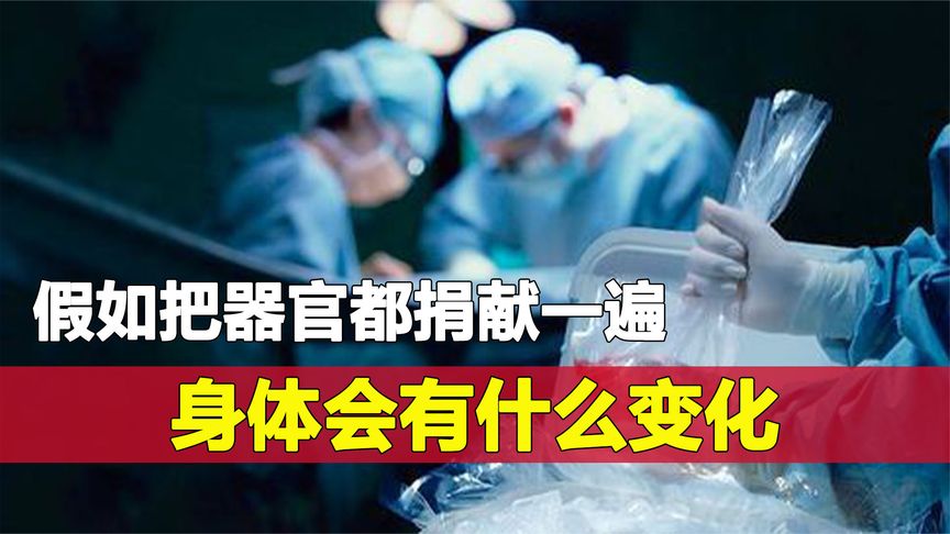 假如把器官都捐献一遍,身体会有什么变化,人体哪些器官可以捐献
