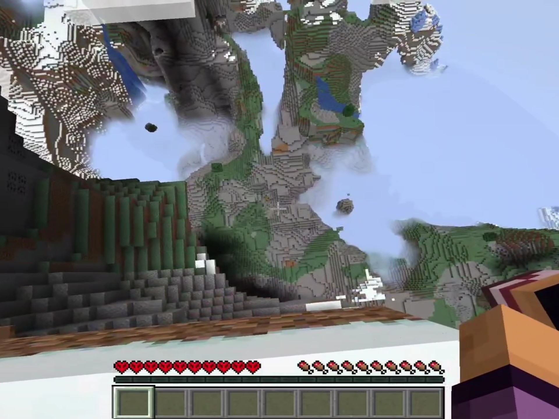 好消息:全是铁 坏消息:没有树_我的世界