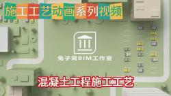 施工工艺动画系列视频-混凝土工程施工工艺