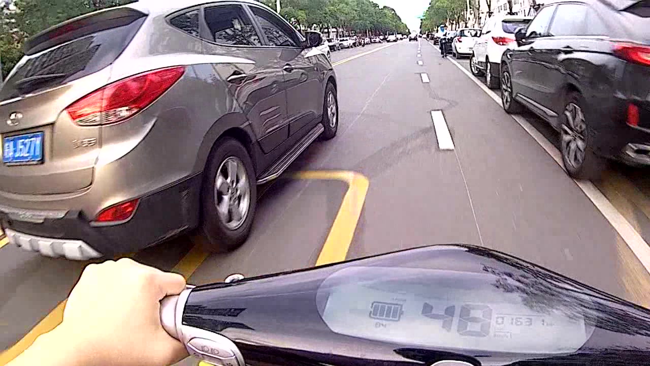 骑上我心爱的小摩托(电动车)