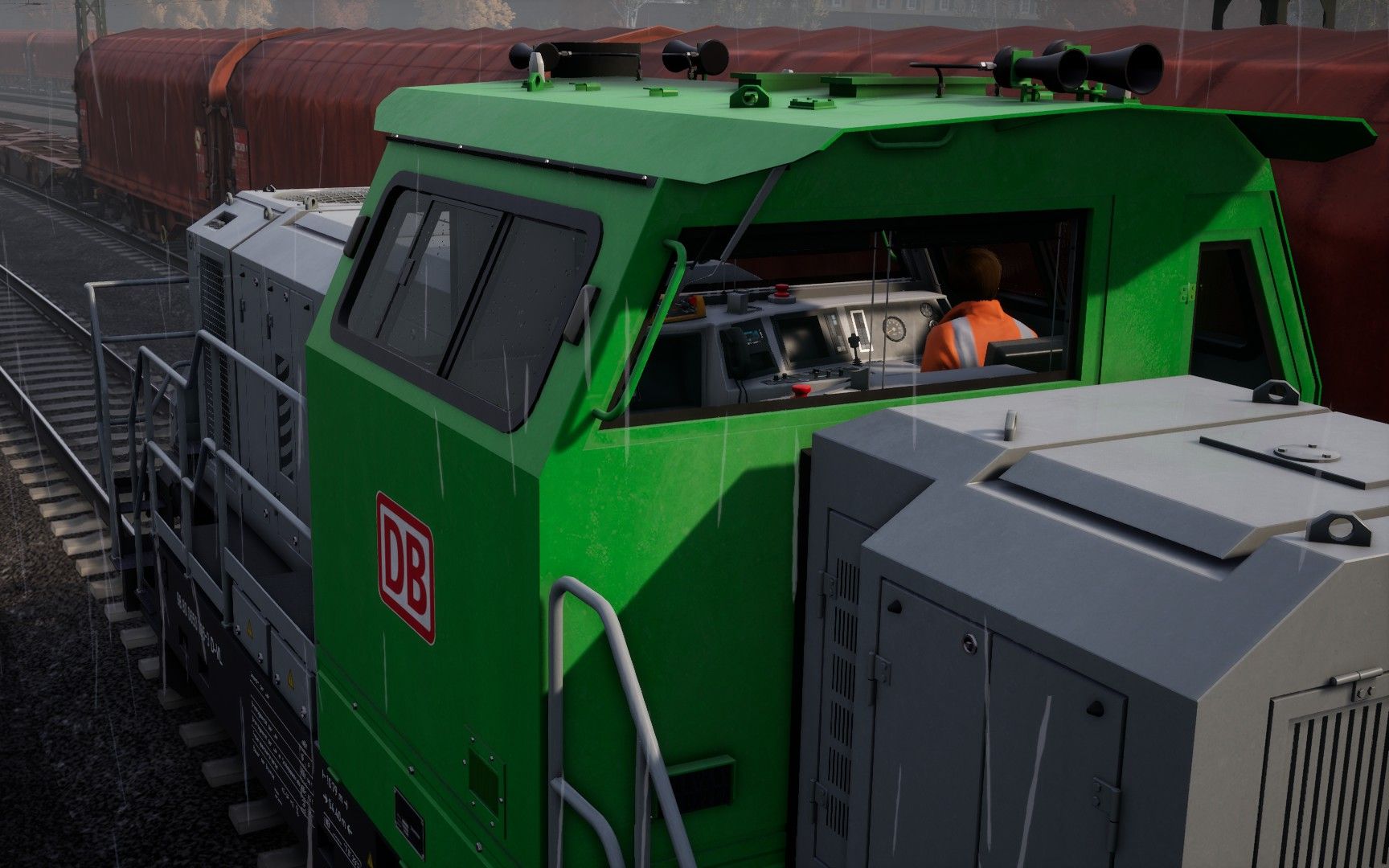 [TSW2]《模拟火车世界2》DLC:莱茵—鲁尔东,场景:小菜一碟(天气:雨天...