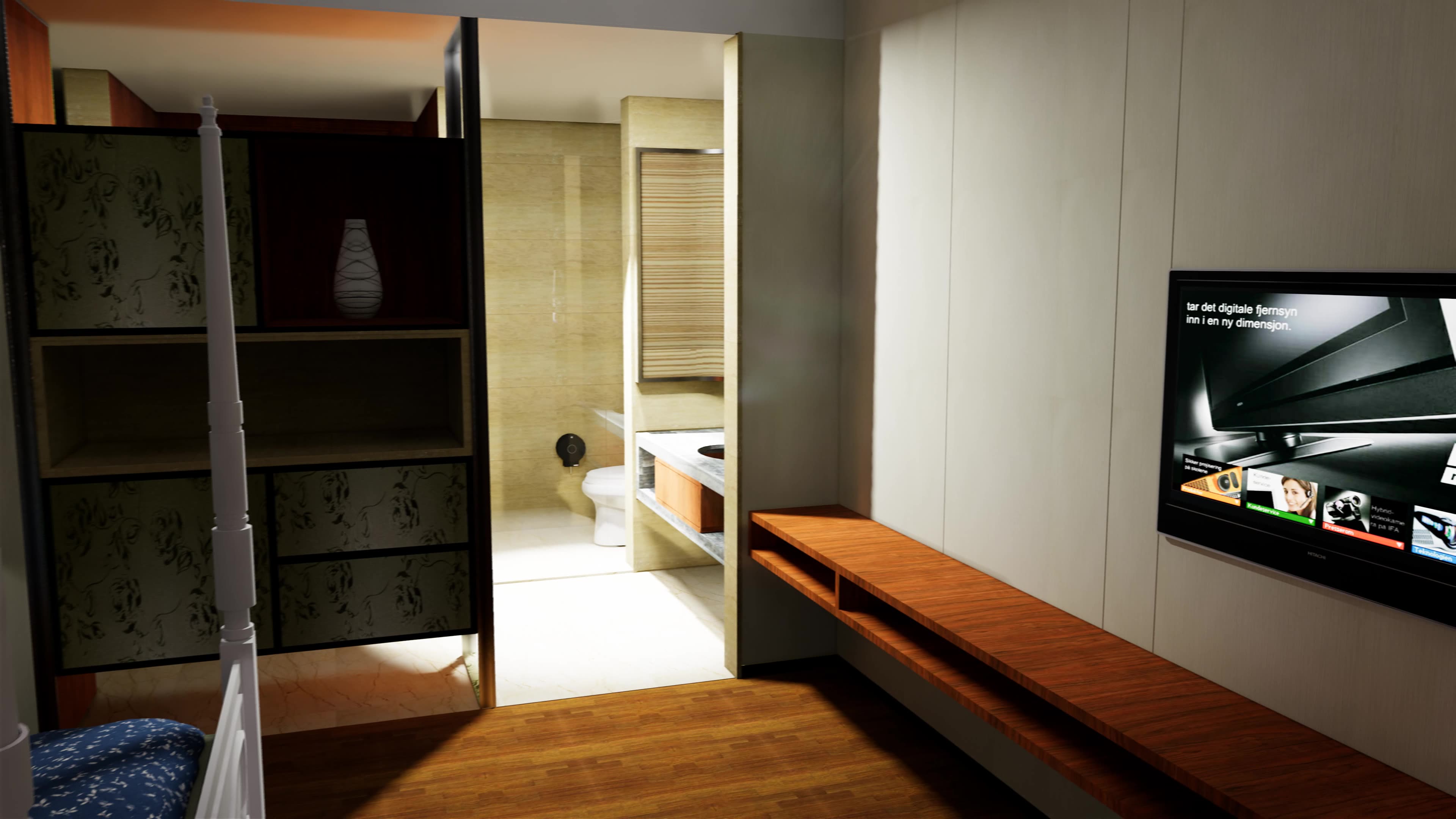 sketchup草图大师拆单 衣柜橱柜拆单 ENS渲染效果 典型的一个BIM...