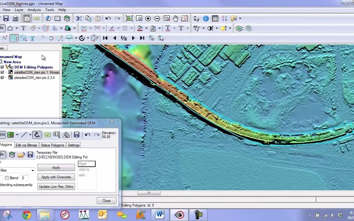 DEM编辑专辑 - Part 3 - 编辑桥梁