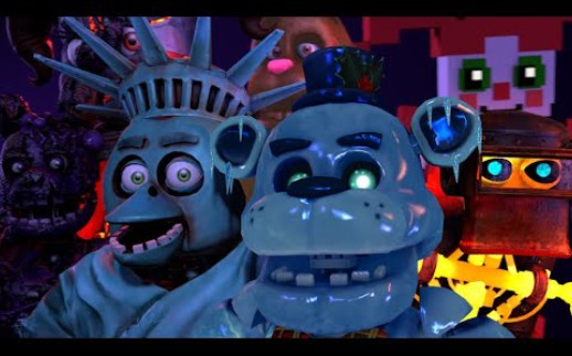 [中文字幕/FNAF AR动画]全部AR玩具皮肤自我介绍