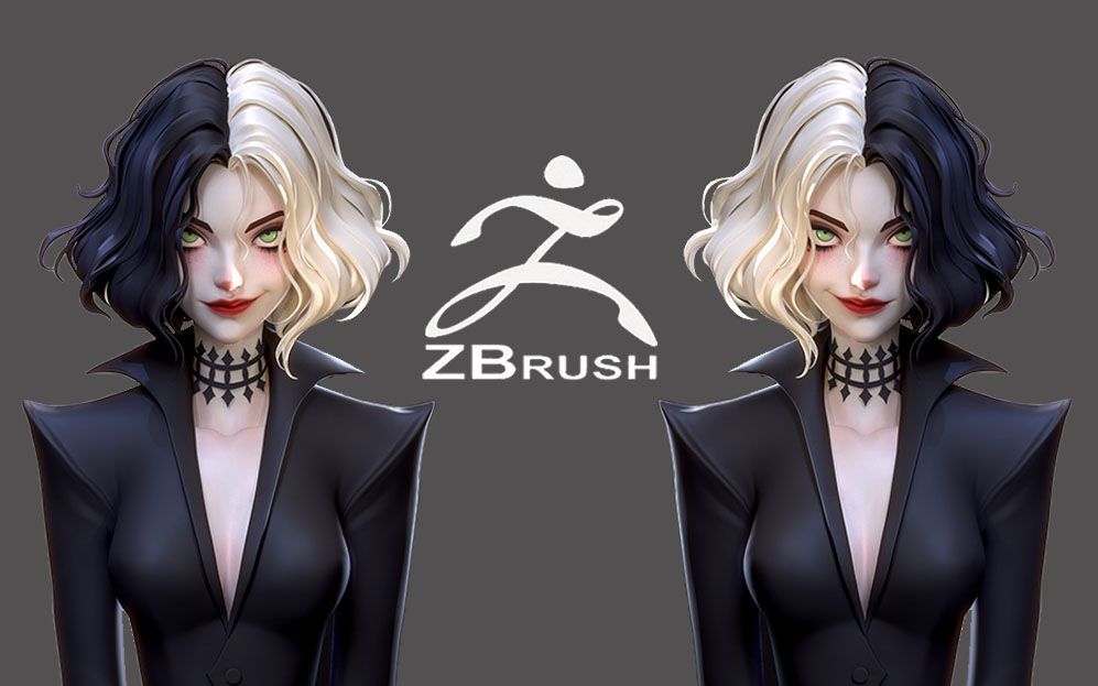 《黑白魔女库伊拉》模型雕刻,零基础案例教程!