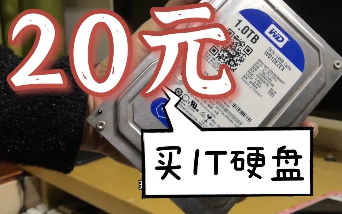 20元买1T硬盘,你敢买吗?赌了