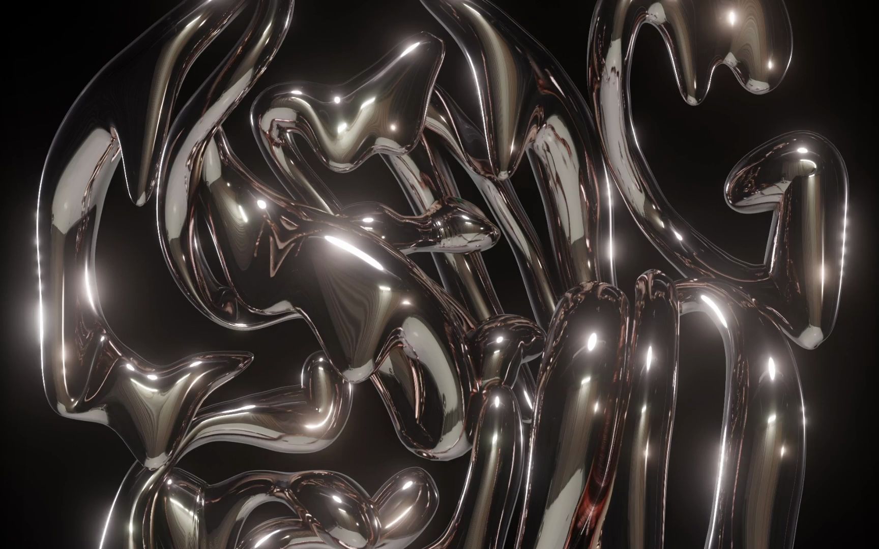 ✨ 她梦中的 液态金属 文字动画 / Blender 教程 / 几何节点