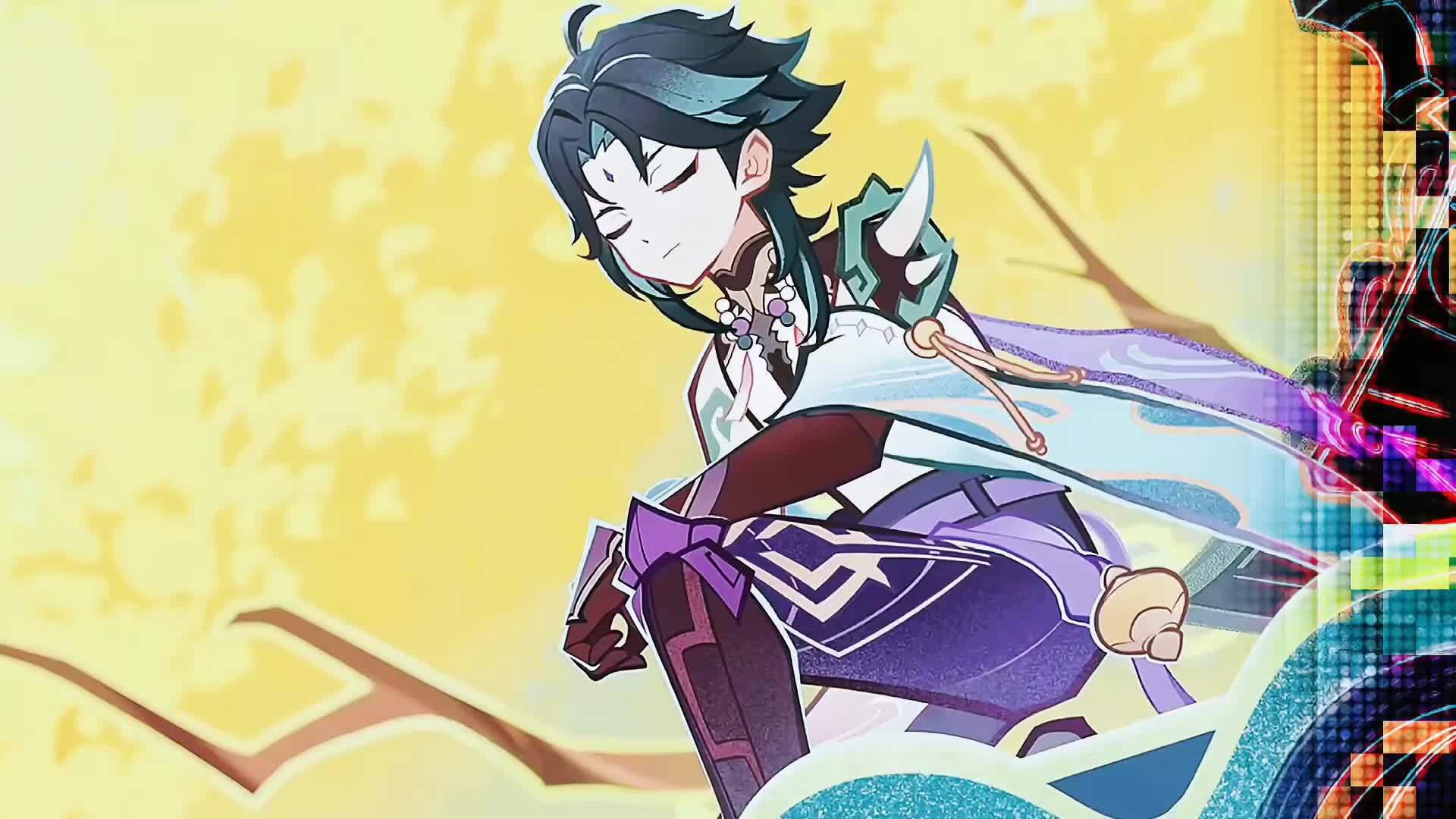 「假如原神是一部动画」 (PS:视频动画画面出自原神官方PV