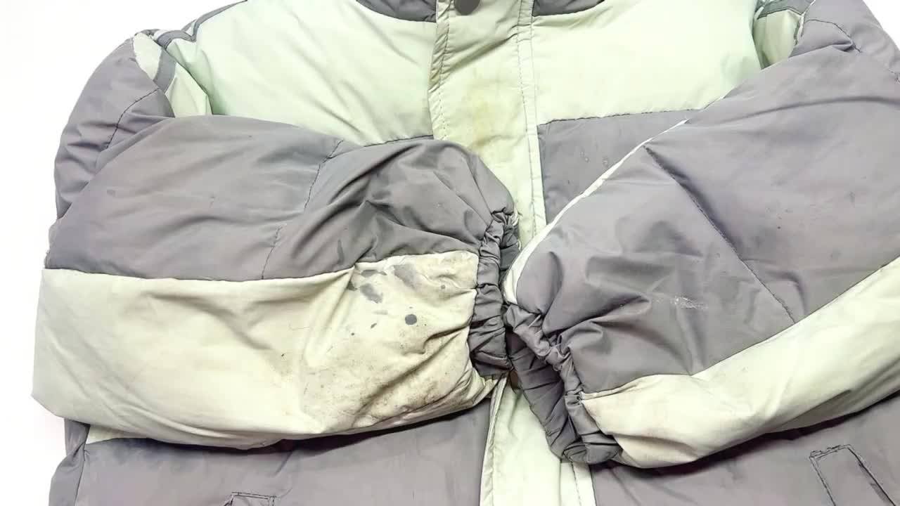 羽绒服不管多脏多油,5分钟搞定,方法简单,干净保暖还省钱