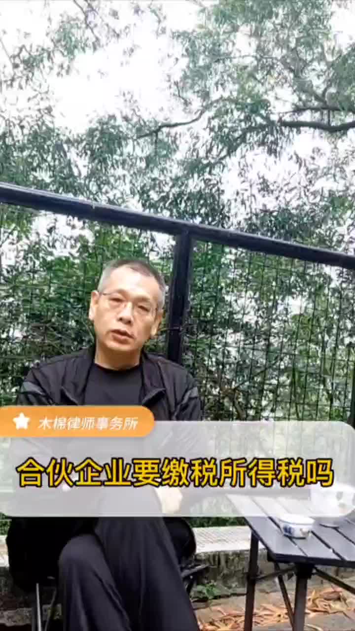 合伙企业要缴纳所得税吗