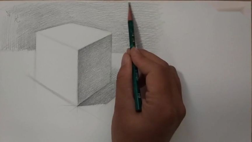 简单粗暴的正方体素描教程