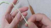 棒针镂空花样——菱形2 手工编织地垫