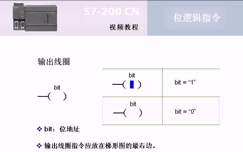 S7-200基本指令