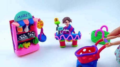彩泥超轻粘土简单亲子手工制作教程幼儿园小学生手工作业