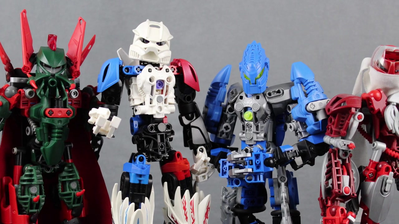 Minion,坚定的典当(BIONICLE MOC 幻灯片)Mata Nui 文件的顺序 18