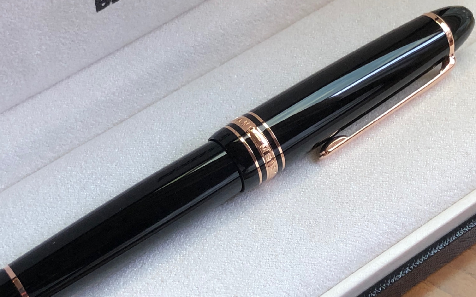 鋼筆開箱 |萬寶龍 大班 146 EF尖+高跟鞋墨水 上墨試寫～