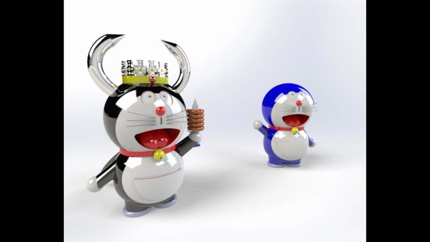 哆啦A梦-solidworks