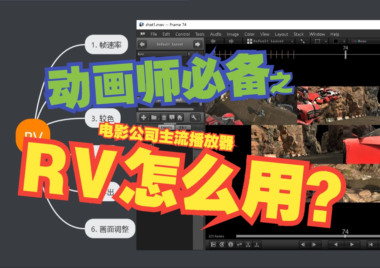 电影公司主流播放器RV怎么用?
