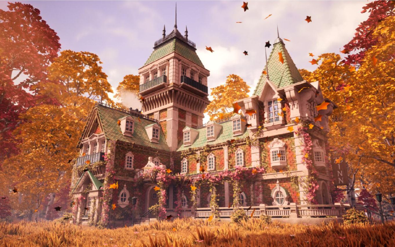 卡通场景建模,Maya场景欧美风格化“森林小屋”模型制作