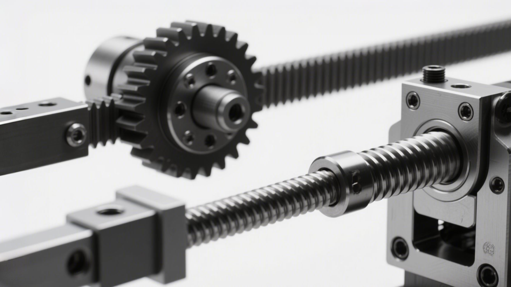 齿轮齿条传动vs滚珠丝杆传动,比较全面的大对比