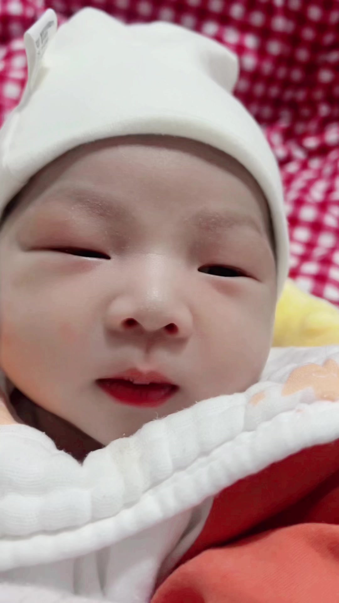 ...愿这种幸福一直围绕着我 #新生儿记录 #好可爱的胖宝宝 #记录宝宝...