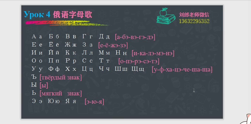 04-俄语字母歌