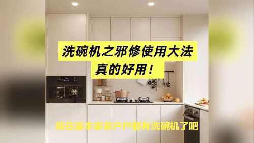 洗碗机逆天用法!邪修派颤抖吧,这些妙招让你大开眼界