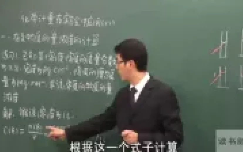 化学高中必修1__第1章第2节·关于物质的量浓度的计算(一)