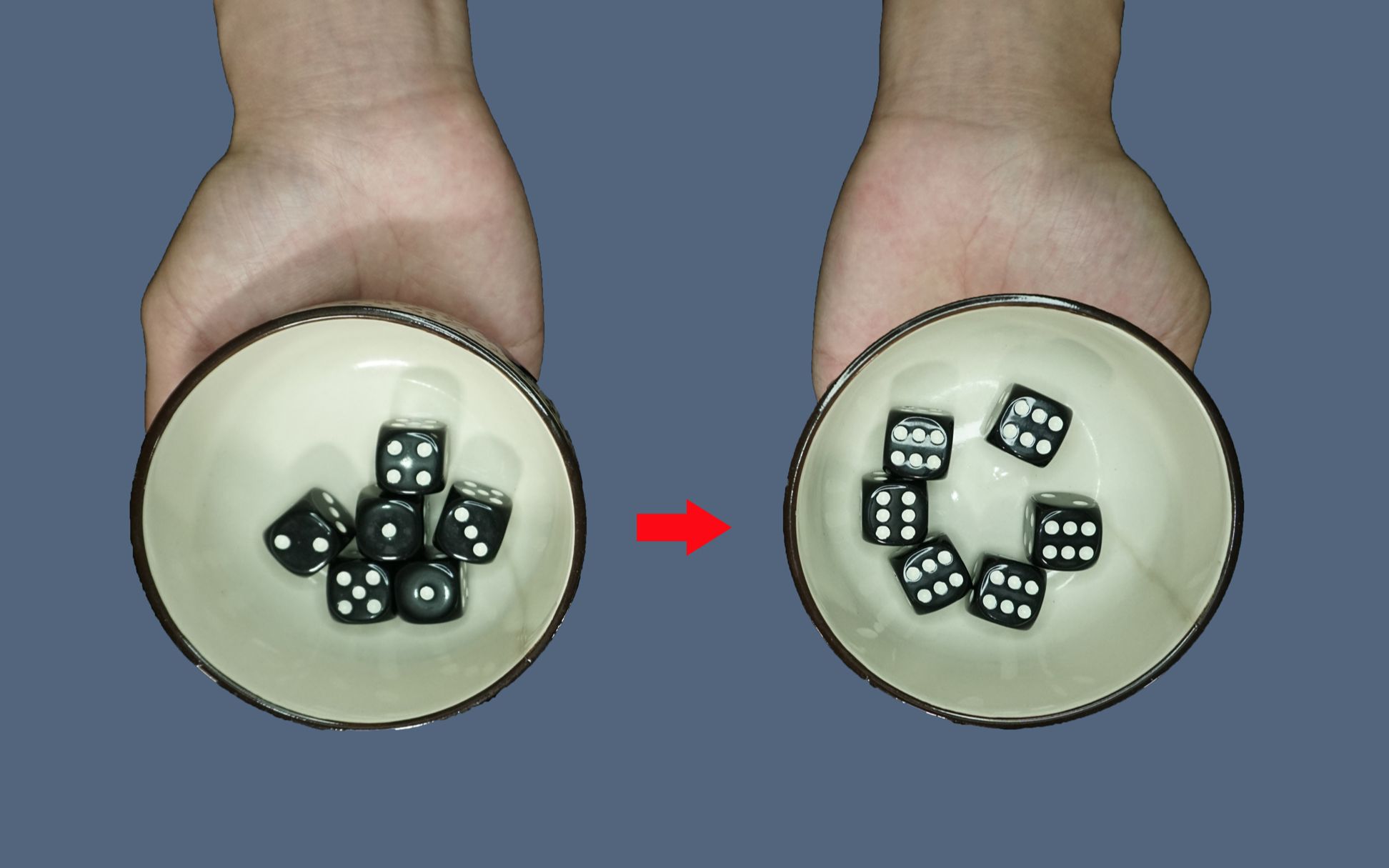 魔术揭秘:手一晃,数字瞬间变成6!高手看10次也猜不到