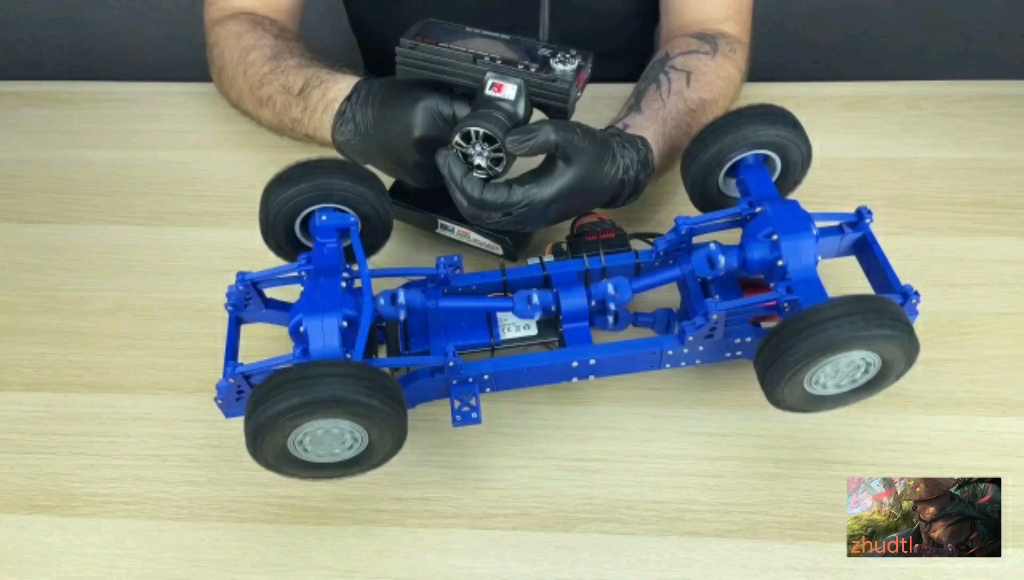 3D打印 Rc 越野拉力卡车Kamaz 前后桥差速联动制作教程
