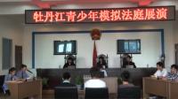 牡丹江市青少年模拟法庭展演 经典案例