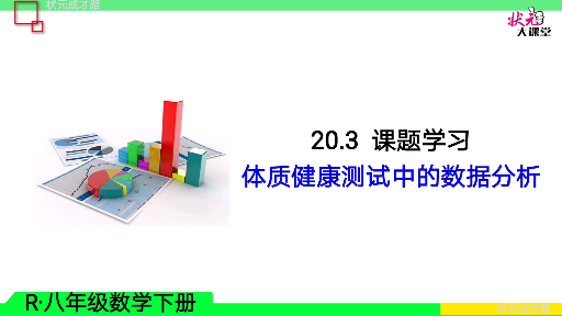 20.3课题学习体质健康测试中的数据分
