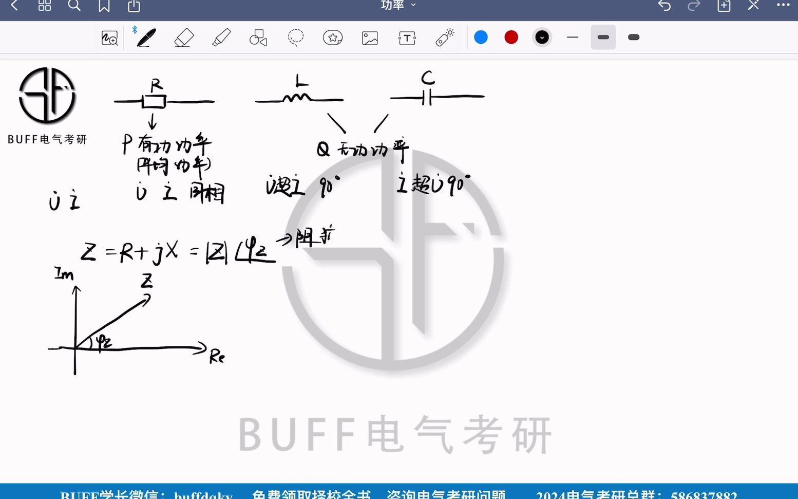 有功功率、无功功率、视在功率、复功率、功率因数