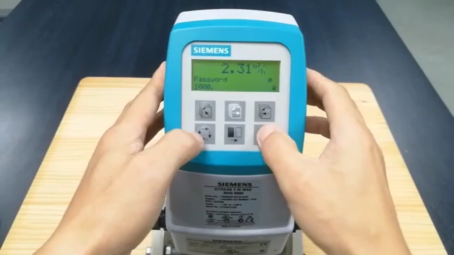 西门子电磁流量计累计预设值