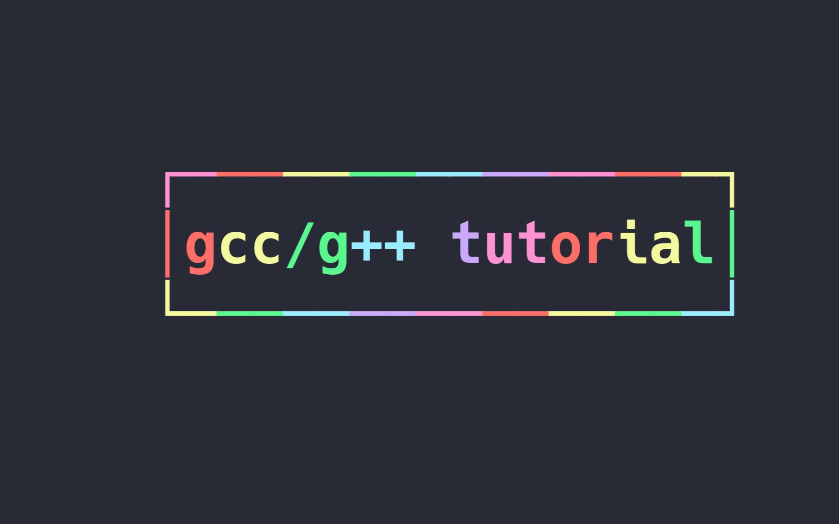 gcc/g++ Tips