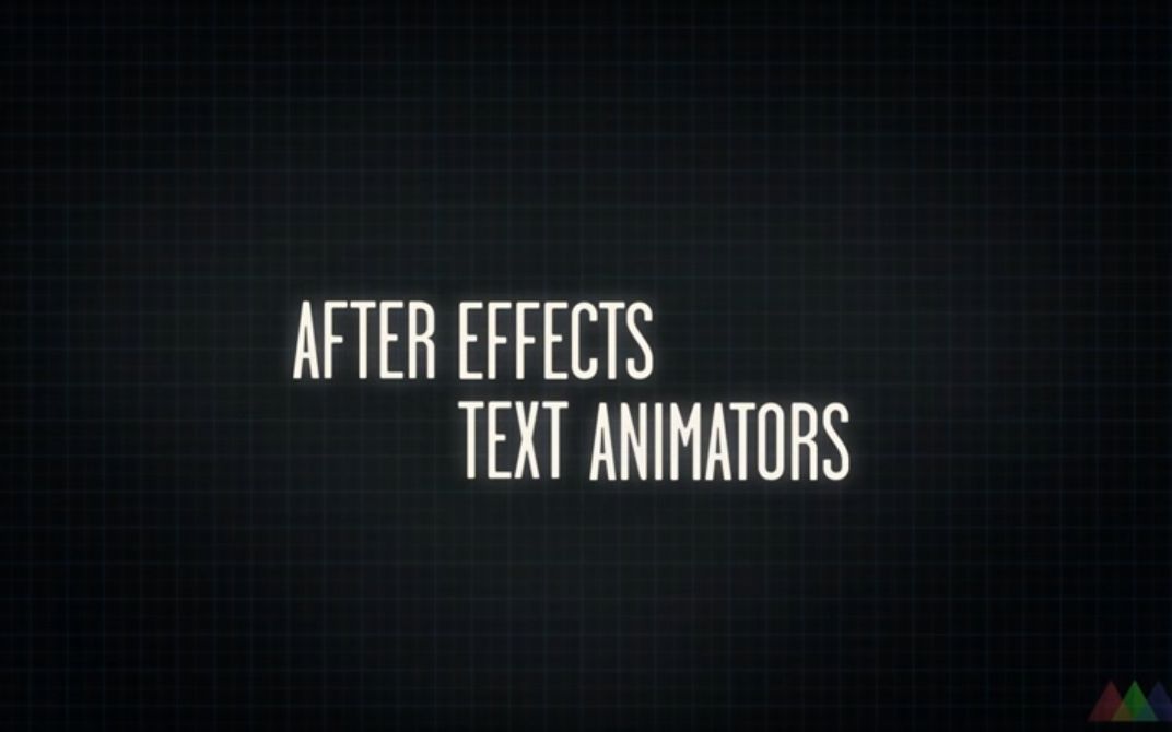 [英文] 超详细解释AE文字动画特效 Text Animators in After Effects