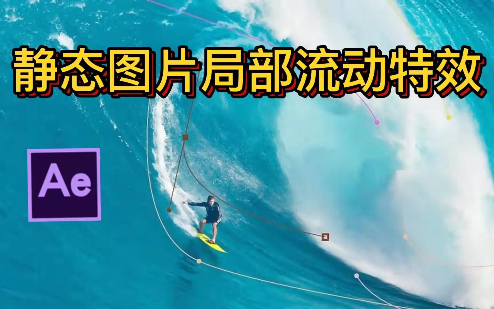 静态图片变为动态流动效果,一个插件轻松搞定!后期必备插件之一!