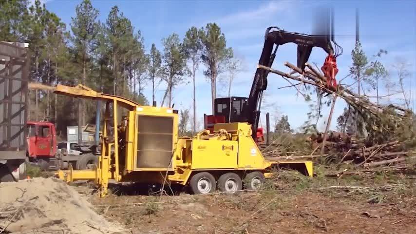 好先进的木材粉碎机,一个人干了一个团的活儿,省人工了