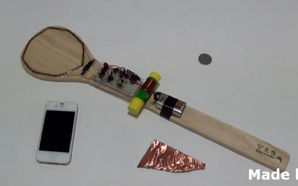 教你自制金属探测仪