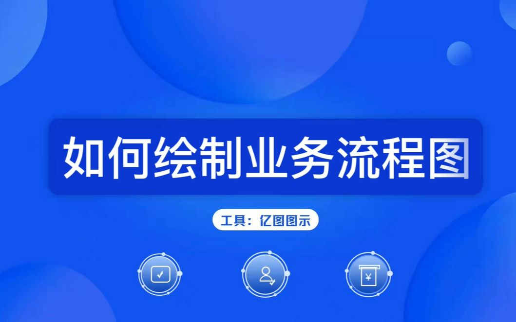业务流程图绘制方法!