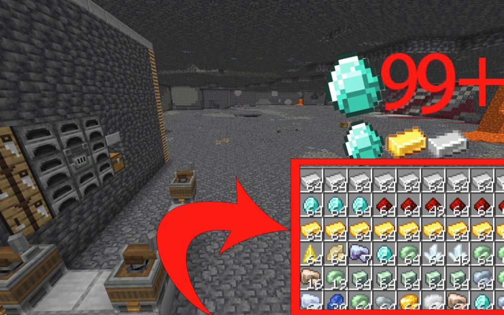 mc机械动力I开局10个铁就能造的变态区块盾构机(丐中丐2.0版本