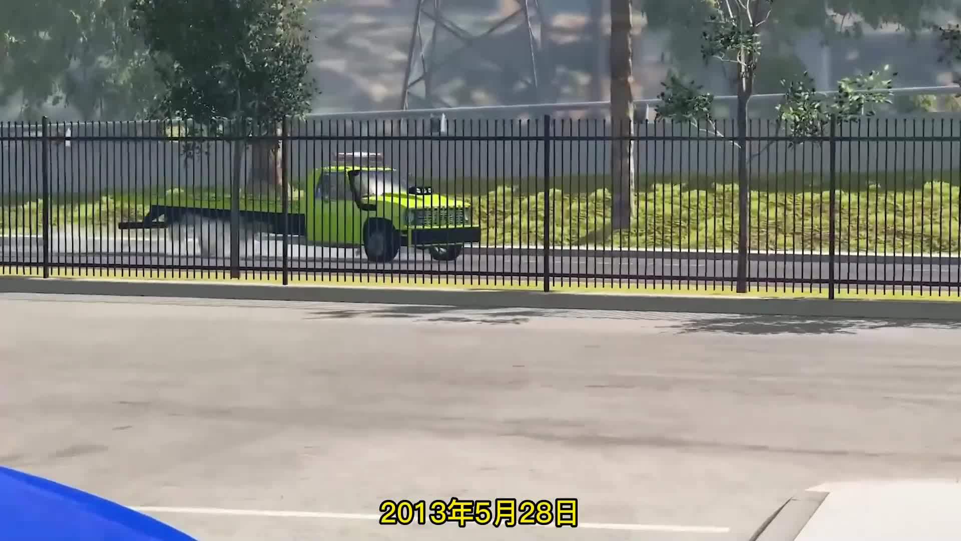 模拟器:装甲车暴力对抗警车,无奈用煤气罐爆破,结果令人意外