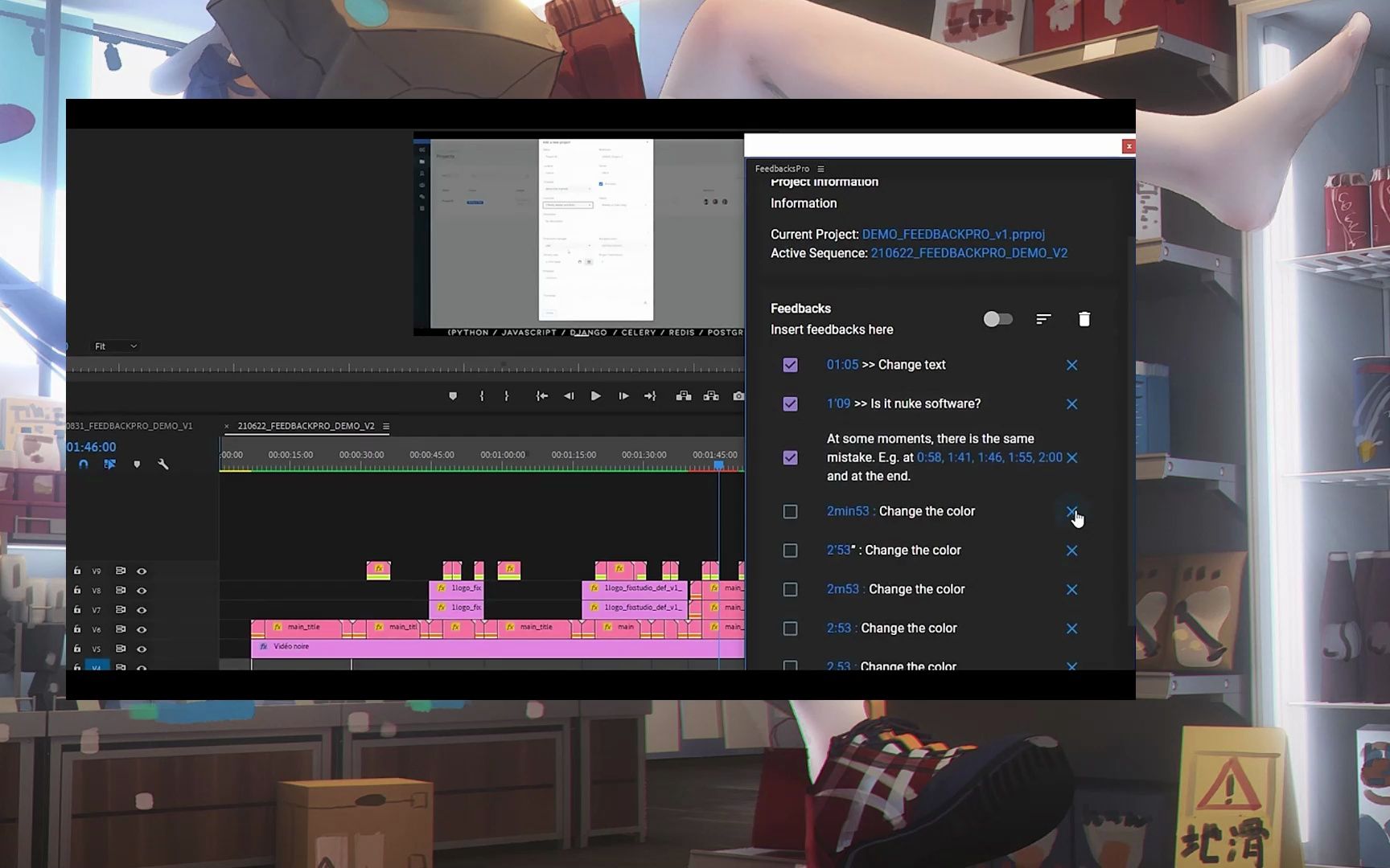 时间线管理工具 Timeline Pro v1.0插件助你管理工程时间线