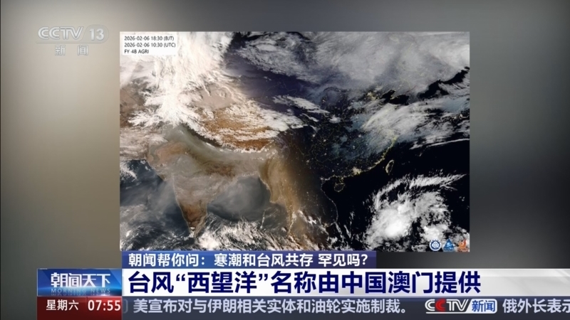 [朝闻天下]朝闻帮你问 寒潮和台风共存 罕见吗?